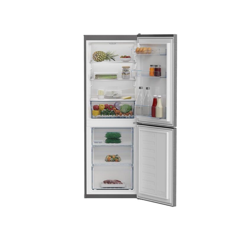Defy Upright DAC447 Fridge - 247L Satin Metallic A+ Combi - Metro Lifestyle
